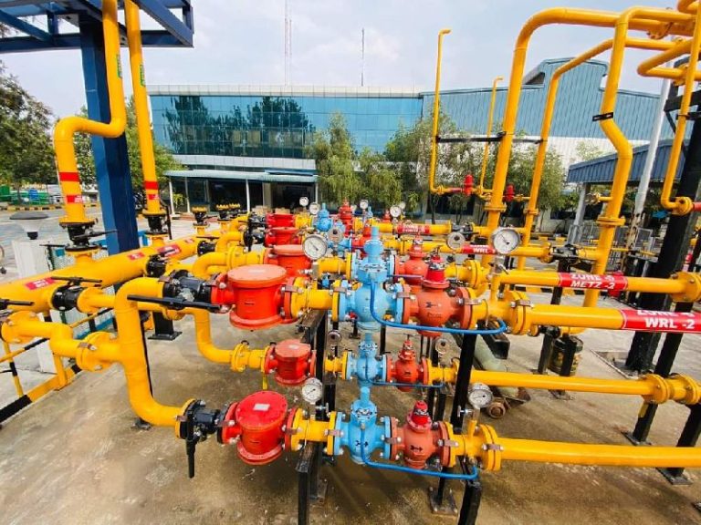 Industrial Gas Pipeline Installation